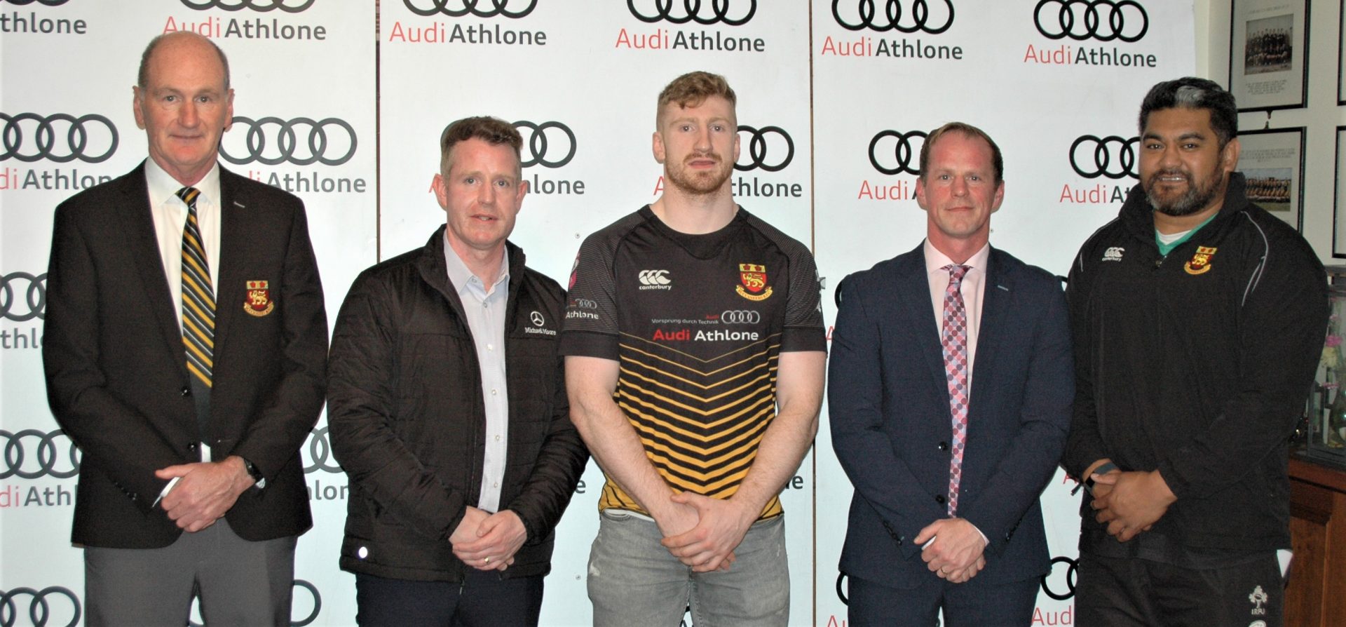 AUDI ATHLONE SPONSOR BUCCS FOR 11th SEASON – Buccaneers R.F.C