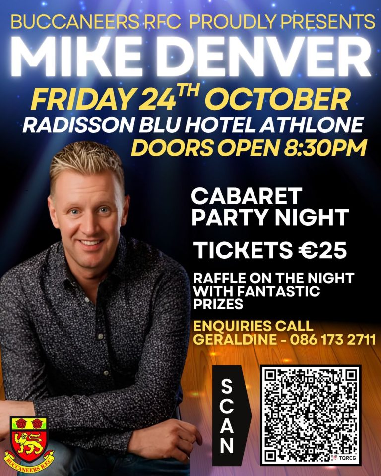 MAKE A DATE WITH MIKE DENVER! – Buccaneers R.F.C